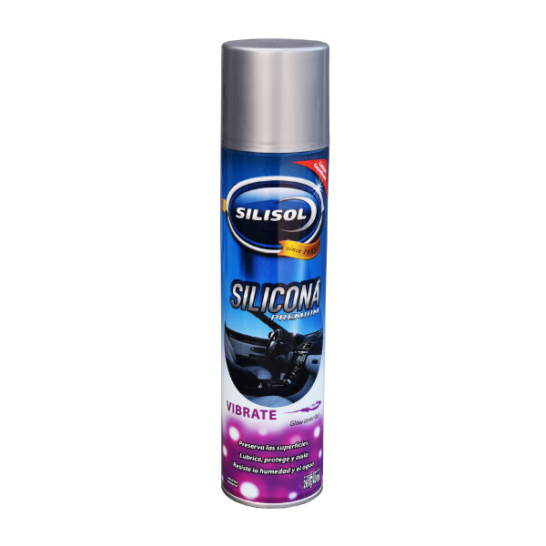 Silicona Aerosol Silisol Lavanda Vibrate 265g | Herimarc